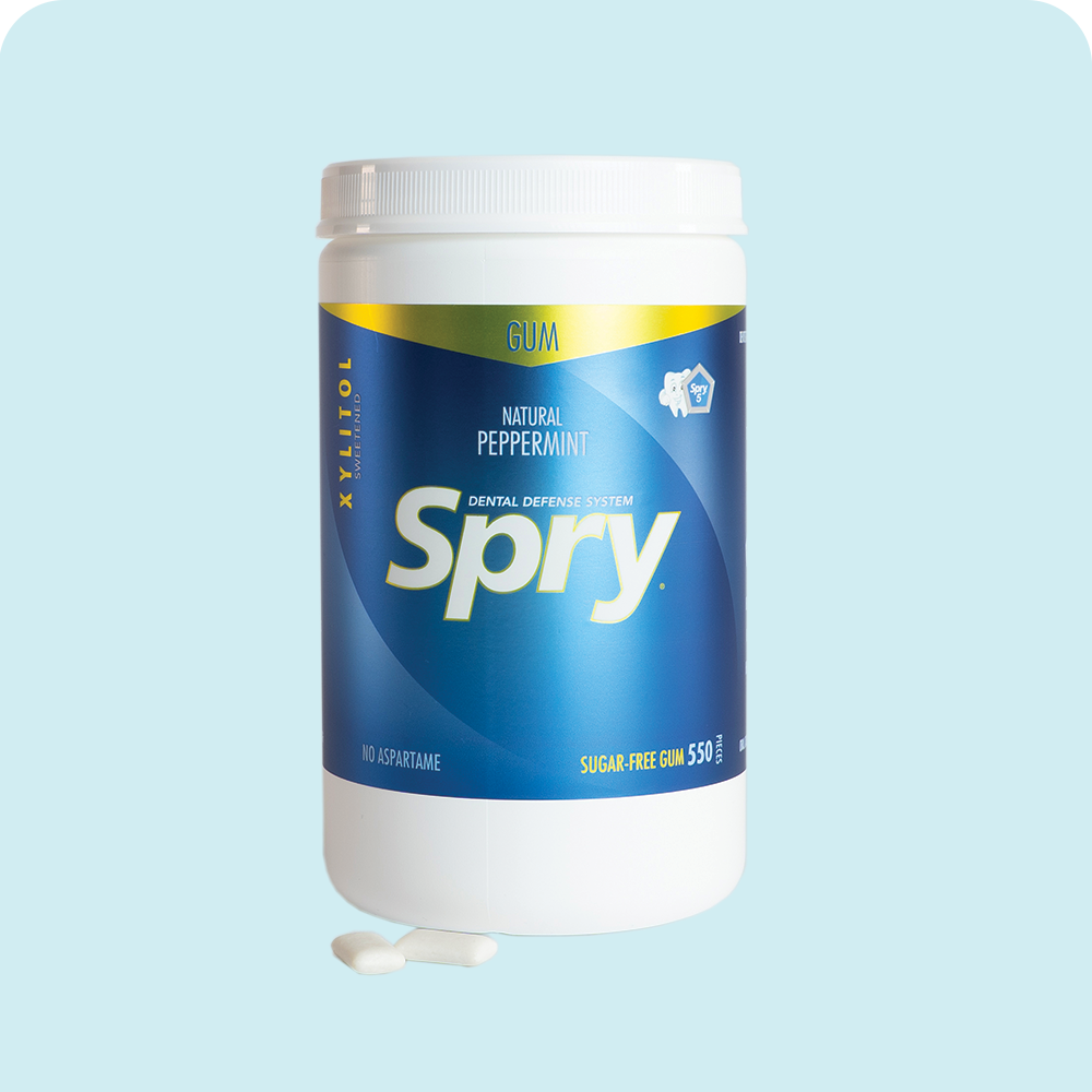 Spry Peppermint Flavoured Chewing Gum - Sugar and Aspartame Free – Daz ...